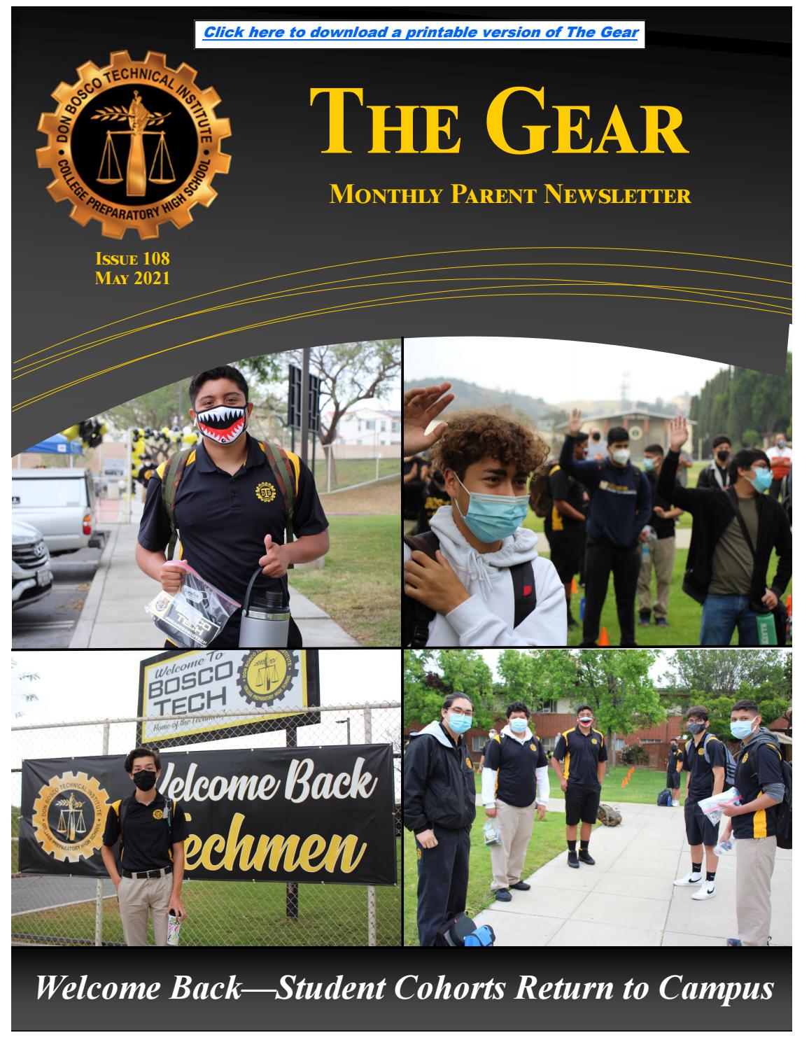The Gear--May 2021 by Bosco Tech - Issuu