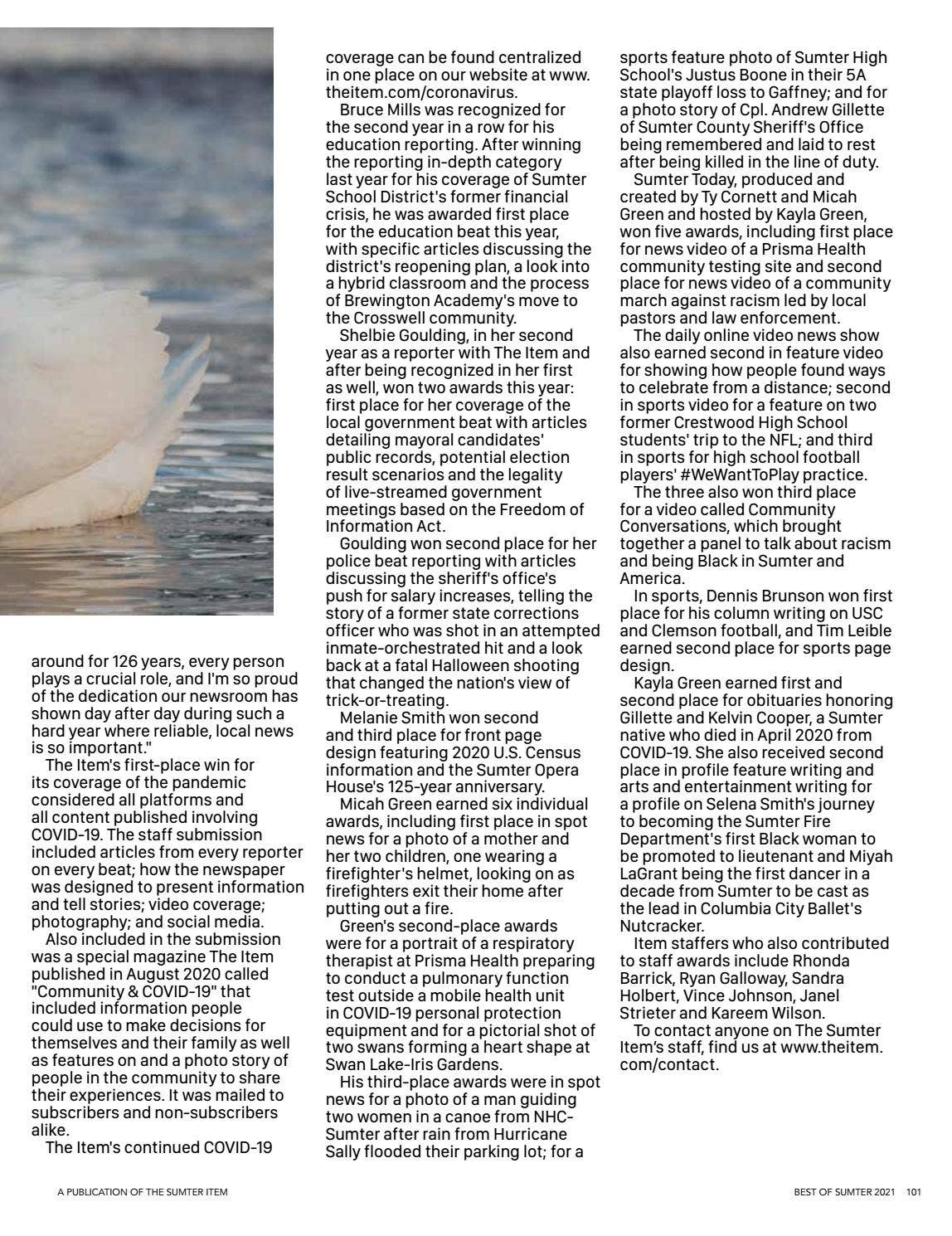 Best of Sumter 2021 by The Sumter Item - Issuu