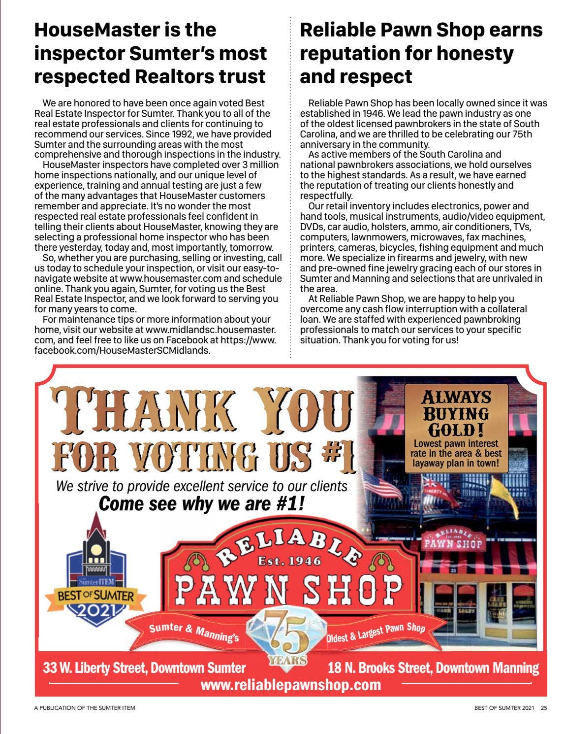 Best of Sumter 2021 by The Sumter Item - Issuu