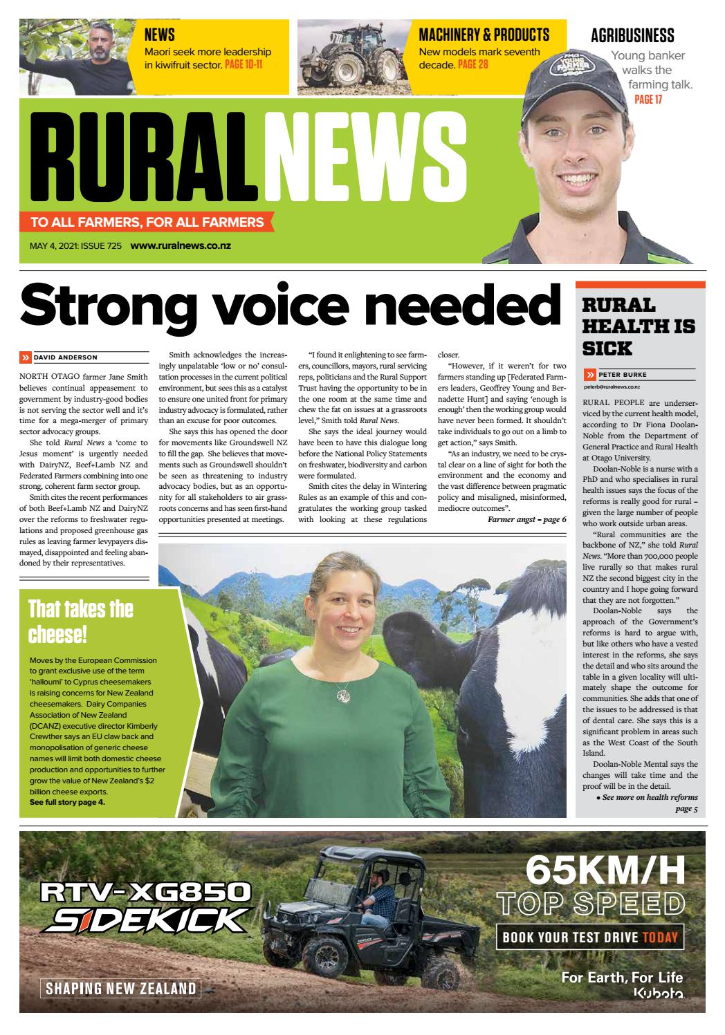Rural News 4 May 2021 by Rural News Group - Issuu