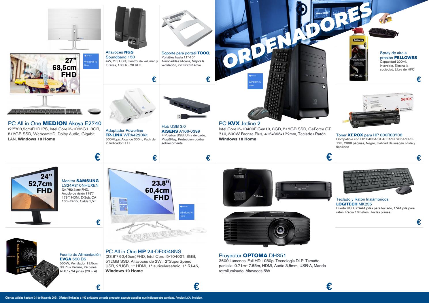 Catálogo personalizable Ordenadores Mayo 2021 by Depau - Issuu