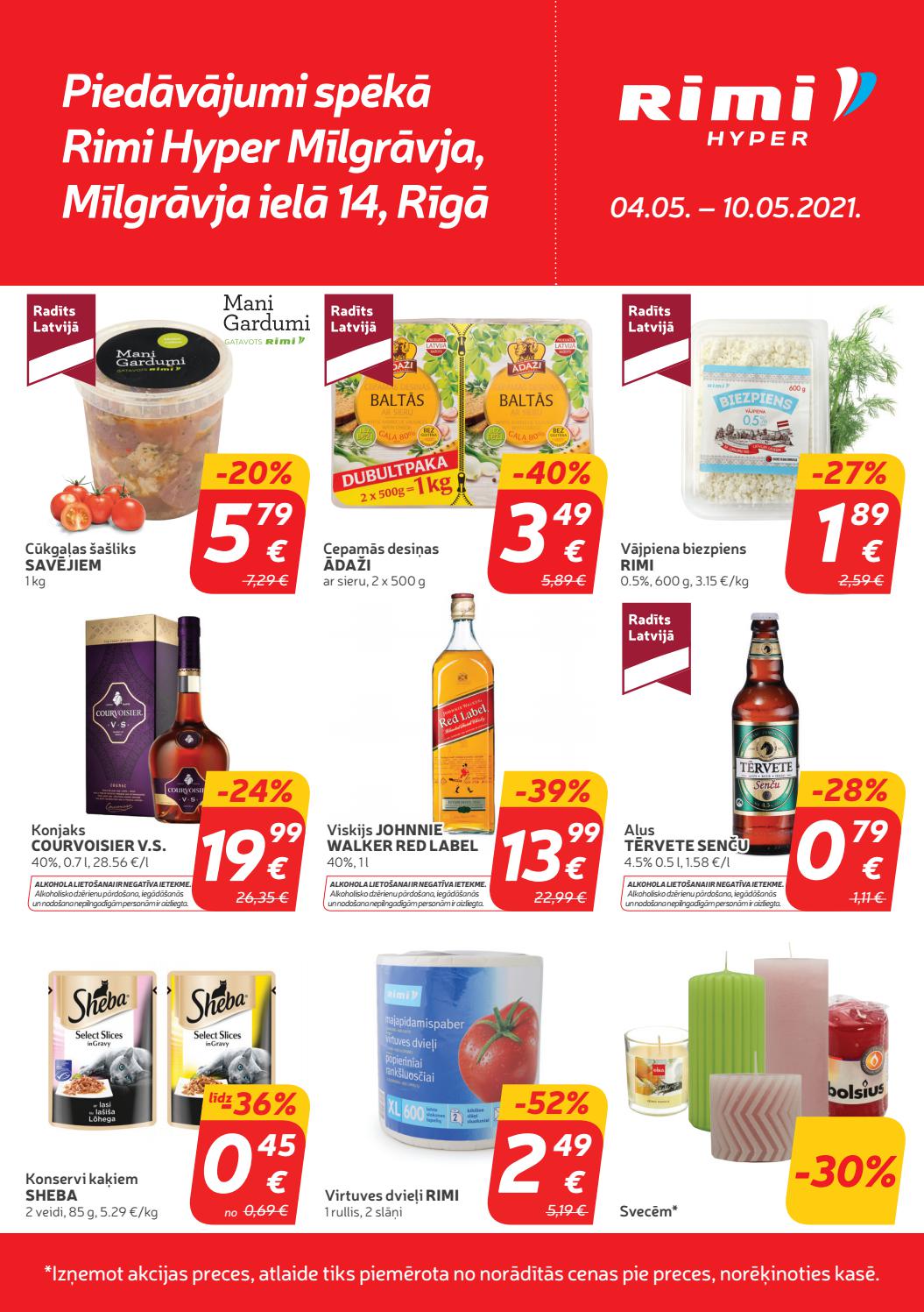 Rimi Hyper Mīlgrāvja Specakcija 04.05 – 10.05.2021. by Rimi - Issuu