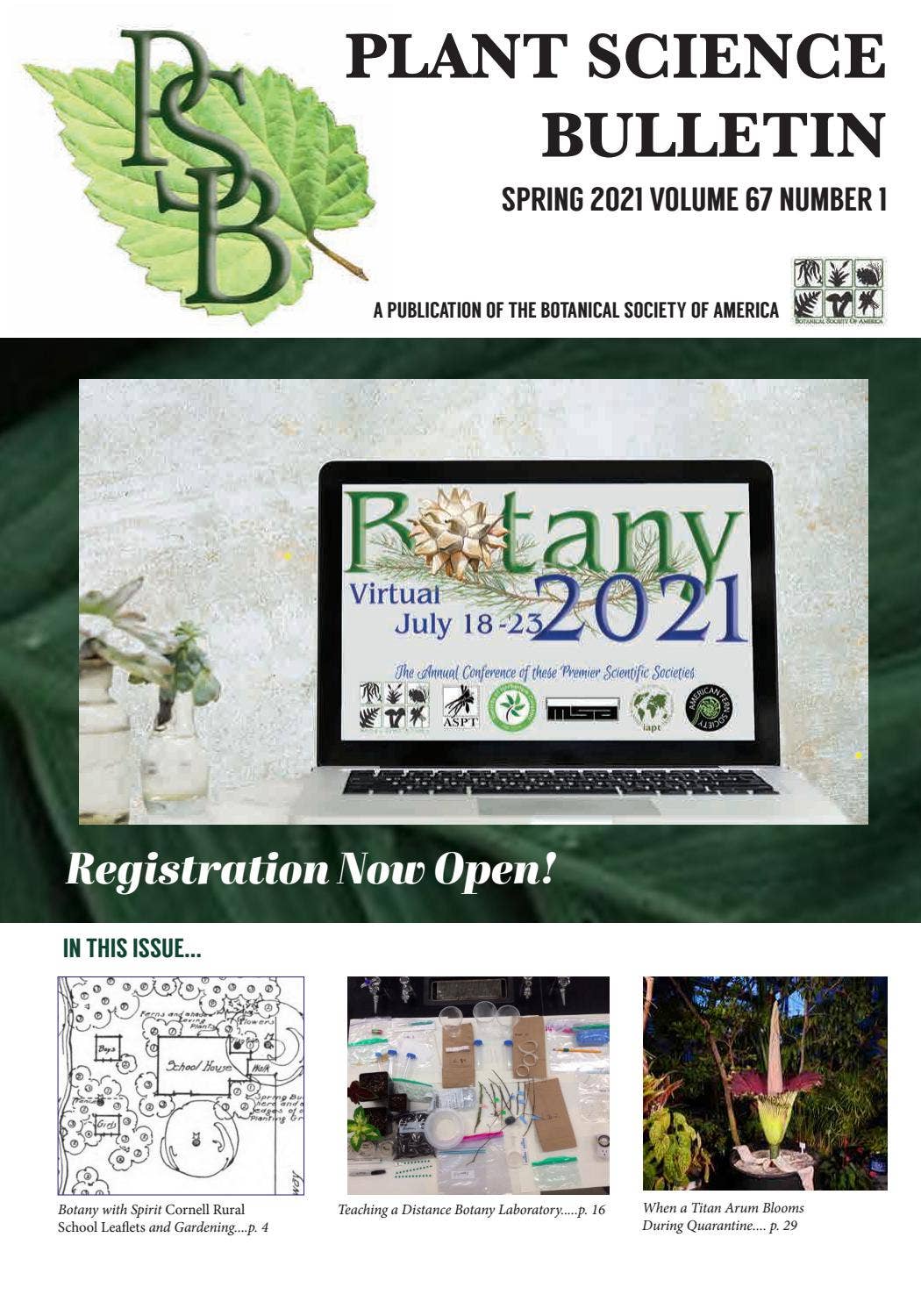 Plant Science Bulletin by Botanical Society of America - Issuu