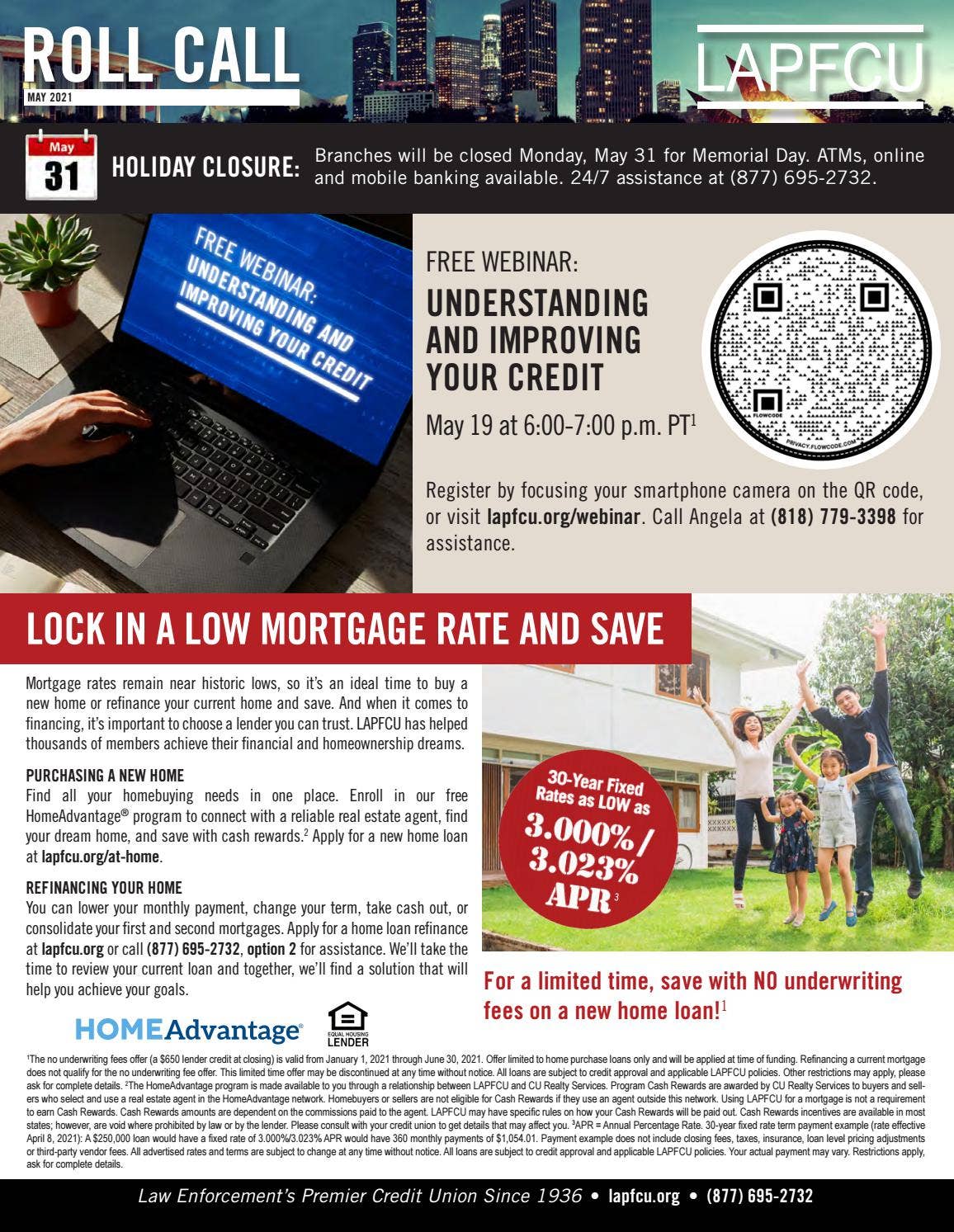 May Roll Call Newsletter by lapfcu - Issuu
