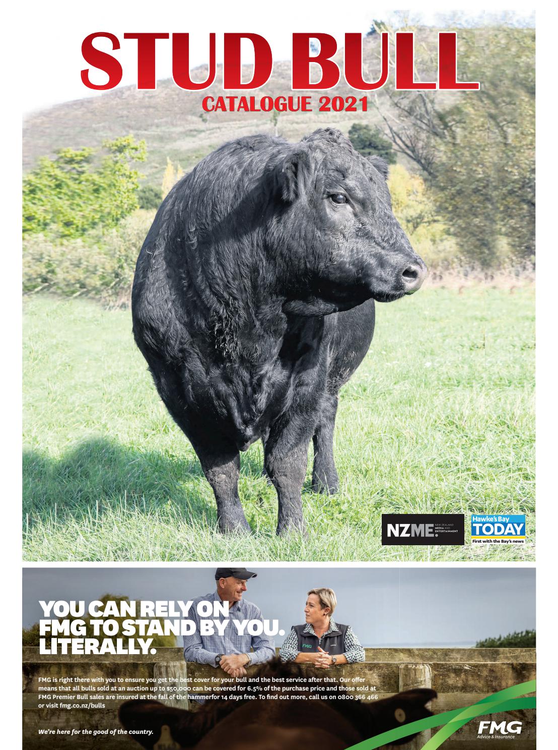 Hawkes Bay Stud Bull Catalogue 2021 by NZME. - Issuu