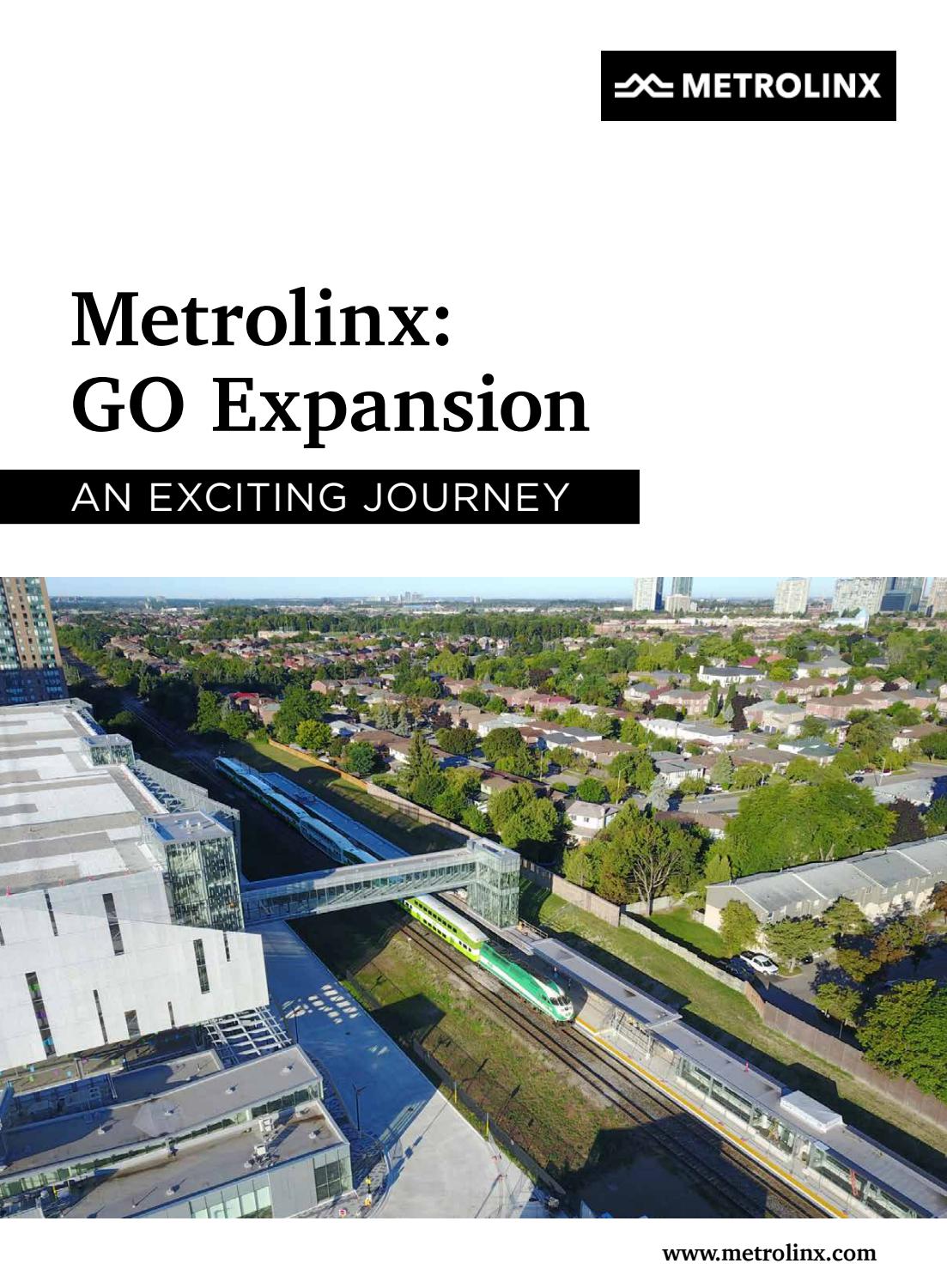 Metrolinx: Go Expansion Program by Business Excellence Magazine - Issuu