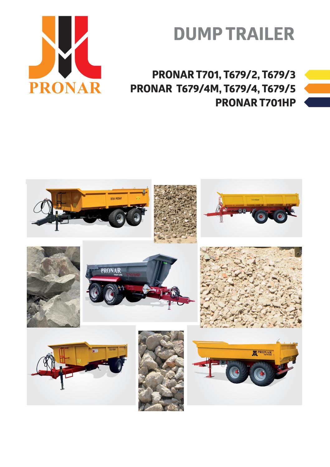 PRONAR Dump Trailere by BRB.dk - Issuu