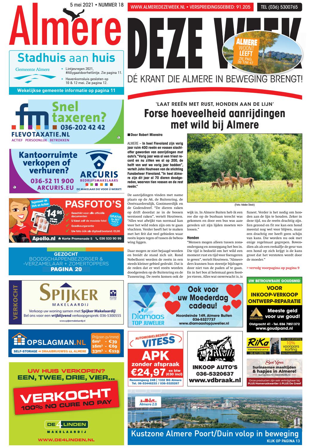 Almere DEZE WEEK Week 18 -2021 by Almere DEZE WEEK - Issuu