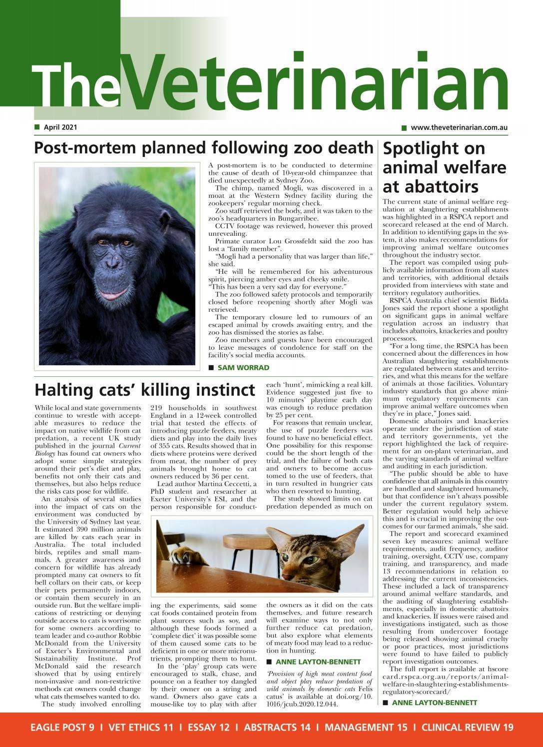 The Veterinarian Magazine April 2021 Issue by The Veterinarian Magazine ...