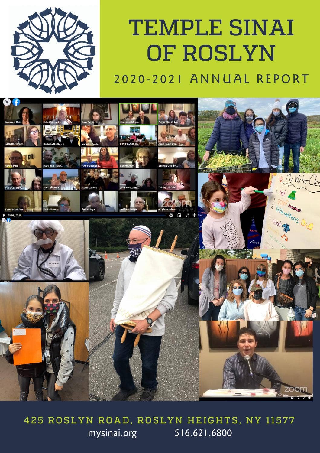 Temple Sinai of Roslyn 2020-2021 Annual Report by Temple Sinai of ...