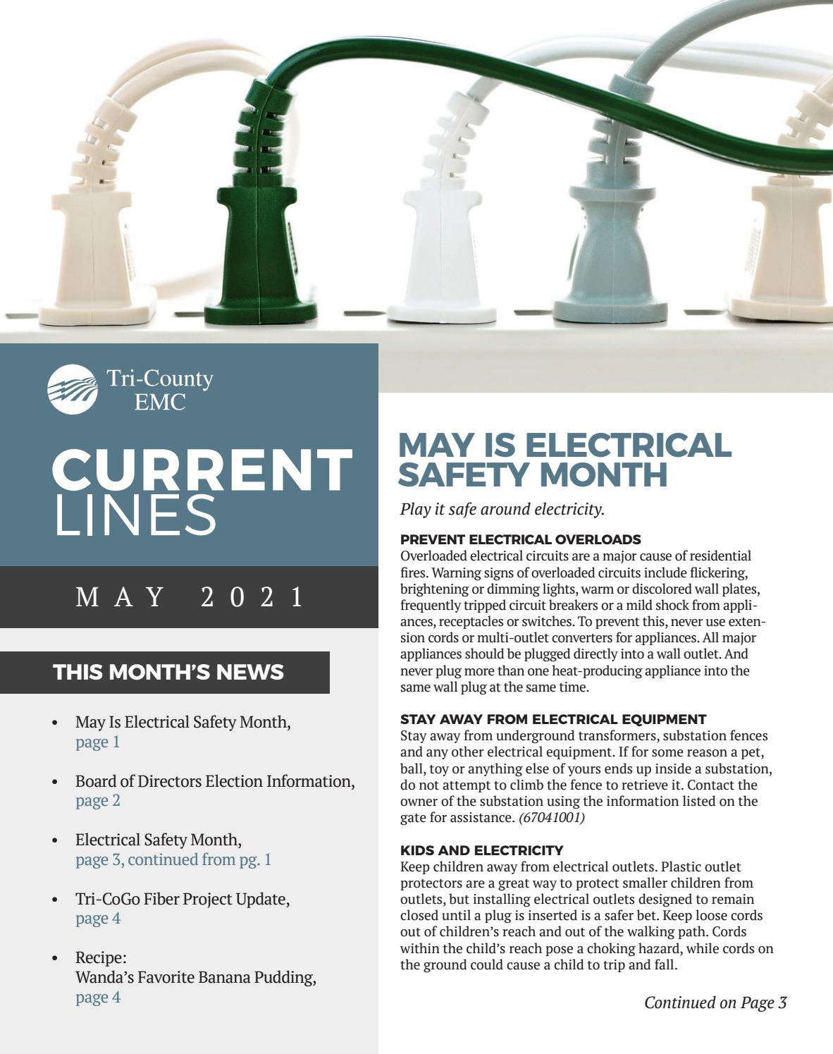 Current Lines - May 2021 by Tri-County EMC - Issuu