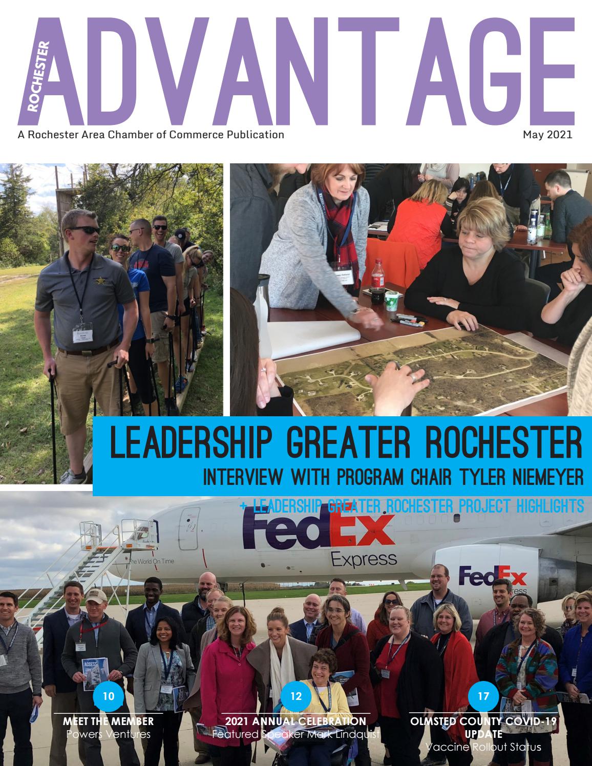 Advantage Magazine | May 2021 by rochestermnchamber - Issuu
