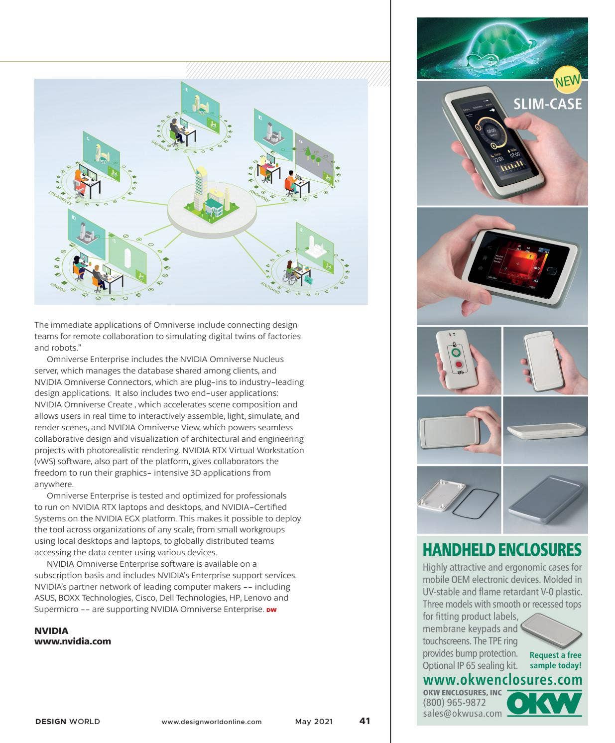 DESIGN WORLD MAY 2021 by WTWH Media LLC - Issuu