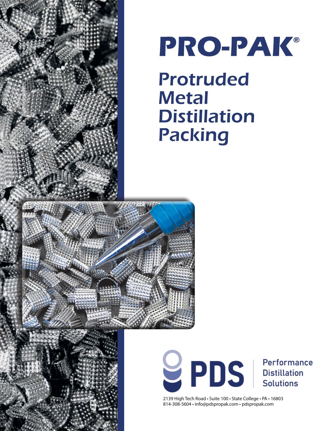 Pro-Pak Perfomance Distillation Solutions by katekhoury - Issuu