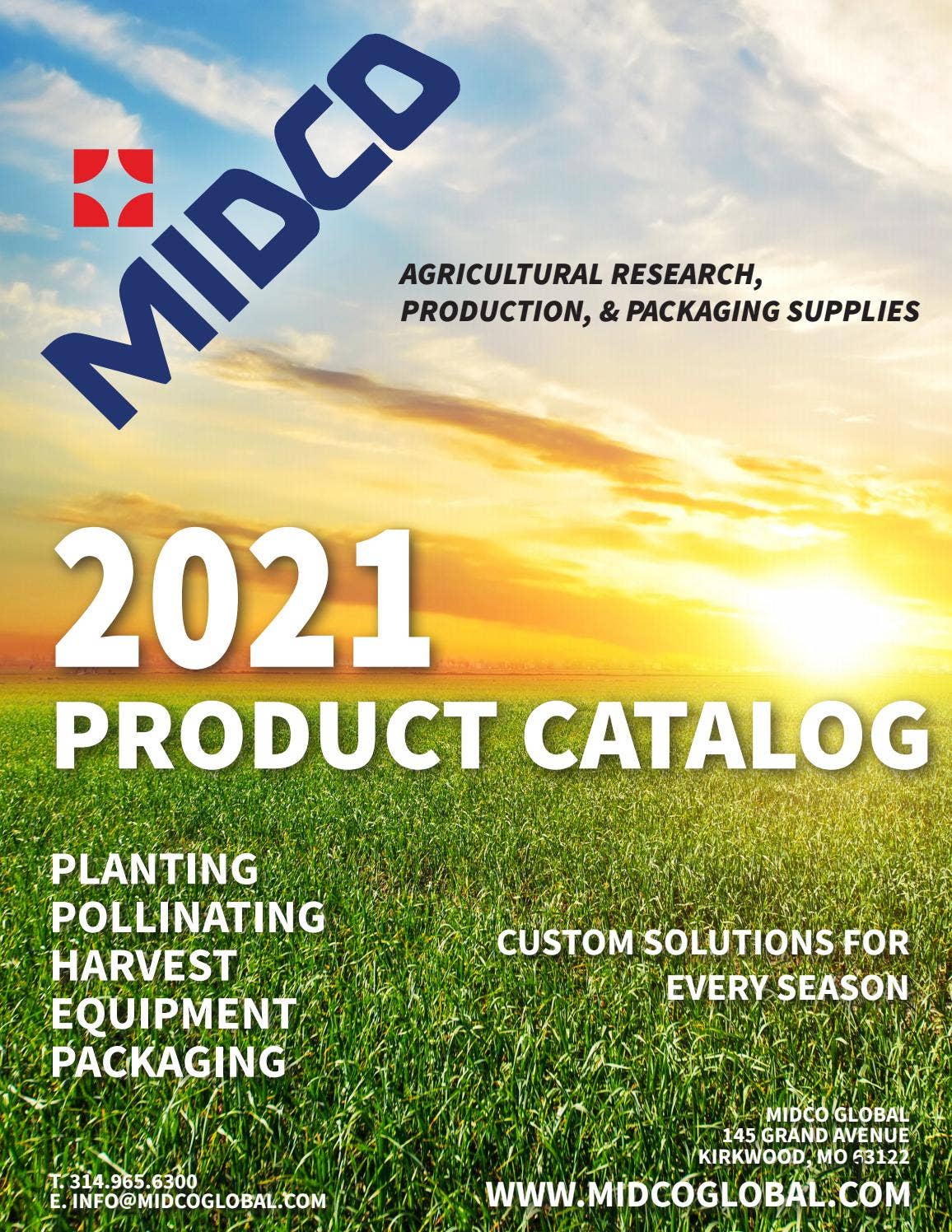 MIDCO 2021 Product Catalog: Agricultural Research, Production, and ...