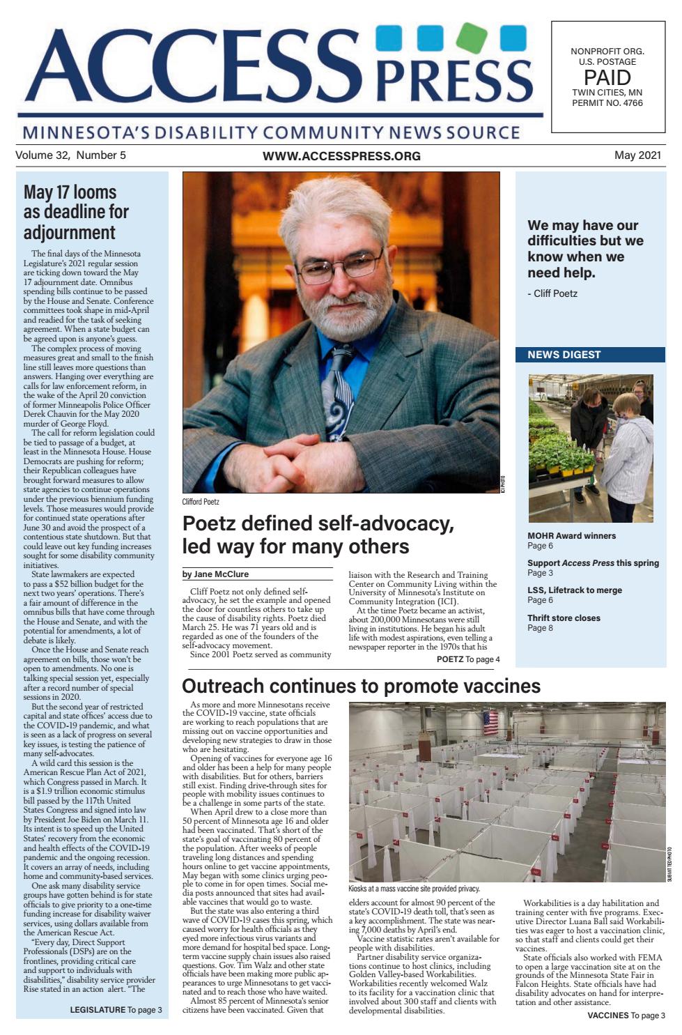 May 2021 Edition - Access Press by Access Press - Issuu