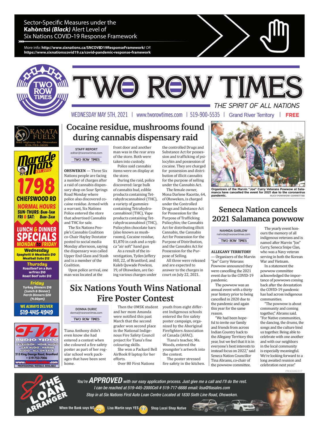 Two Row Times, May 5, 2021 by Two Row Times - Issuu