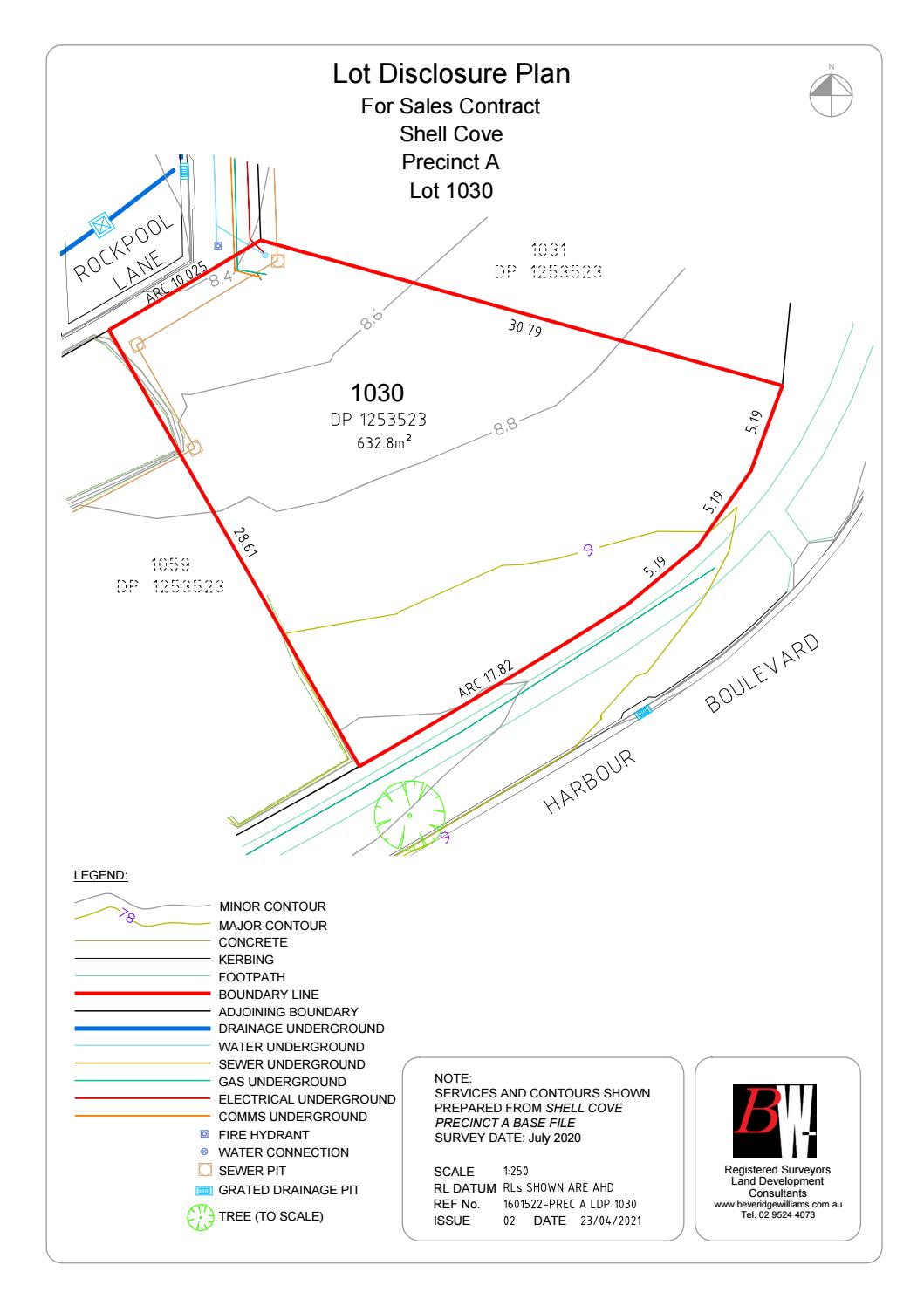 The Waterfront, Shell Cove - Registered Land Lots - Lot Disclosure ...