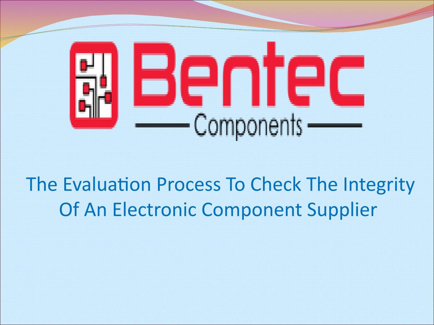 The Evaluation Process To Check The Integrity Of An Electronic ...
