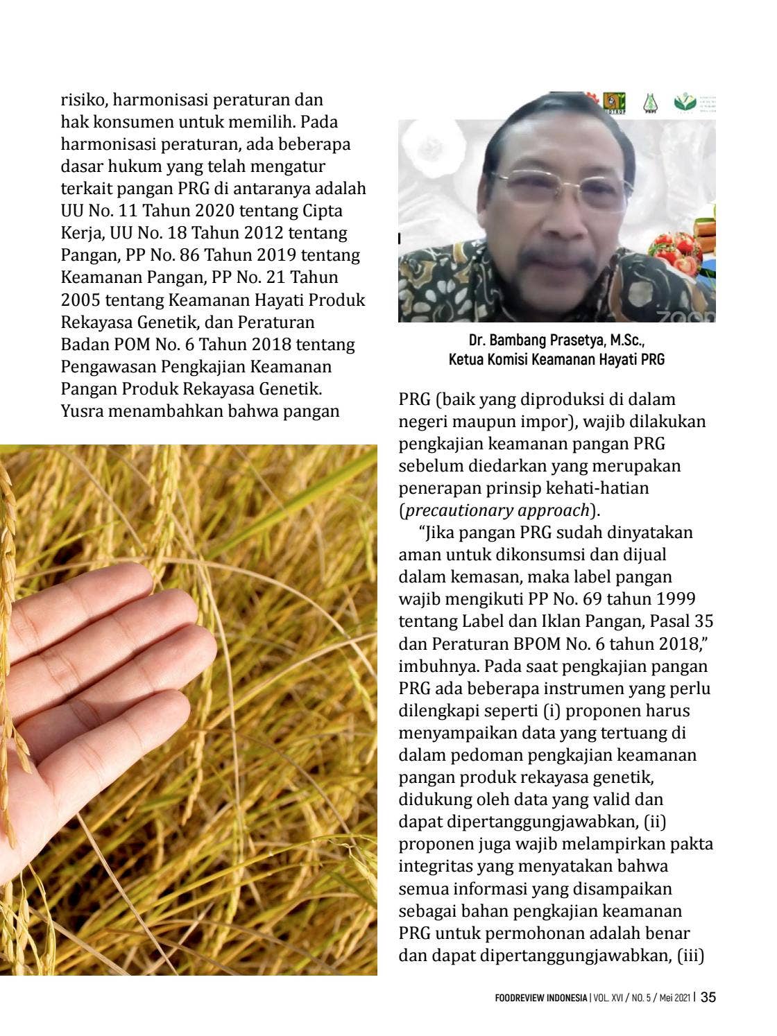 Vol XVI No.5 2021 by FOODREVIEW Indonesia - Issuu