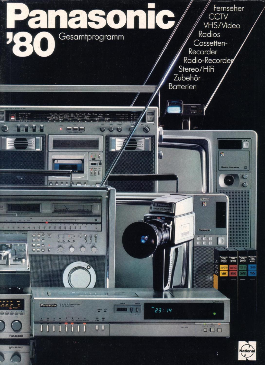 Panasonic Gesamtkatalog 1980 by Alex Chernyak - Issuu