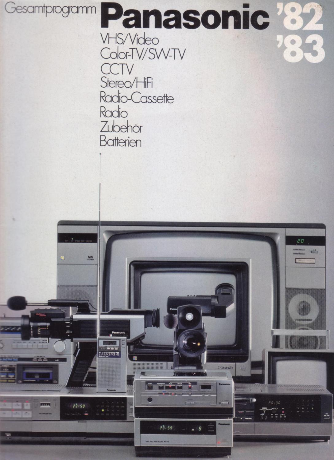 Pamasonic Katalog 1983-84 by Alex Chernyak - Issuu