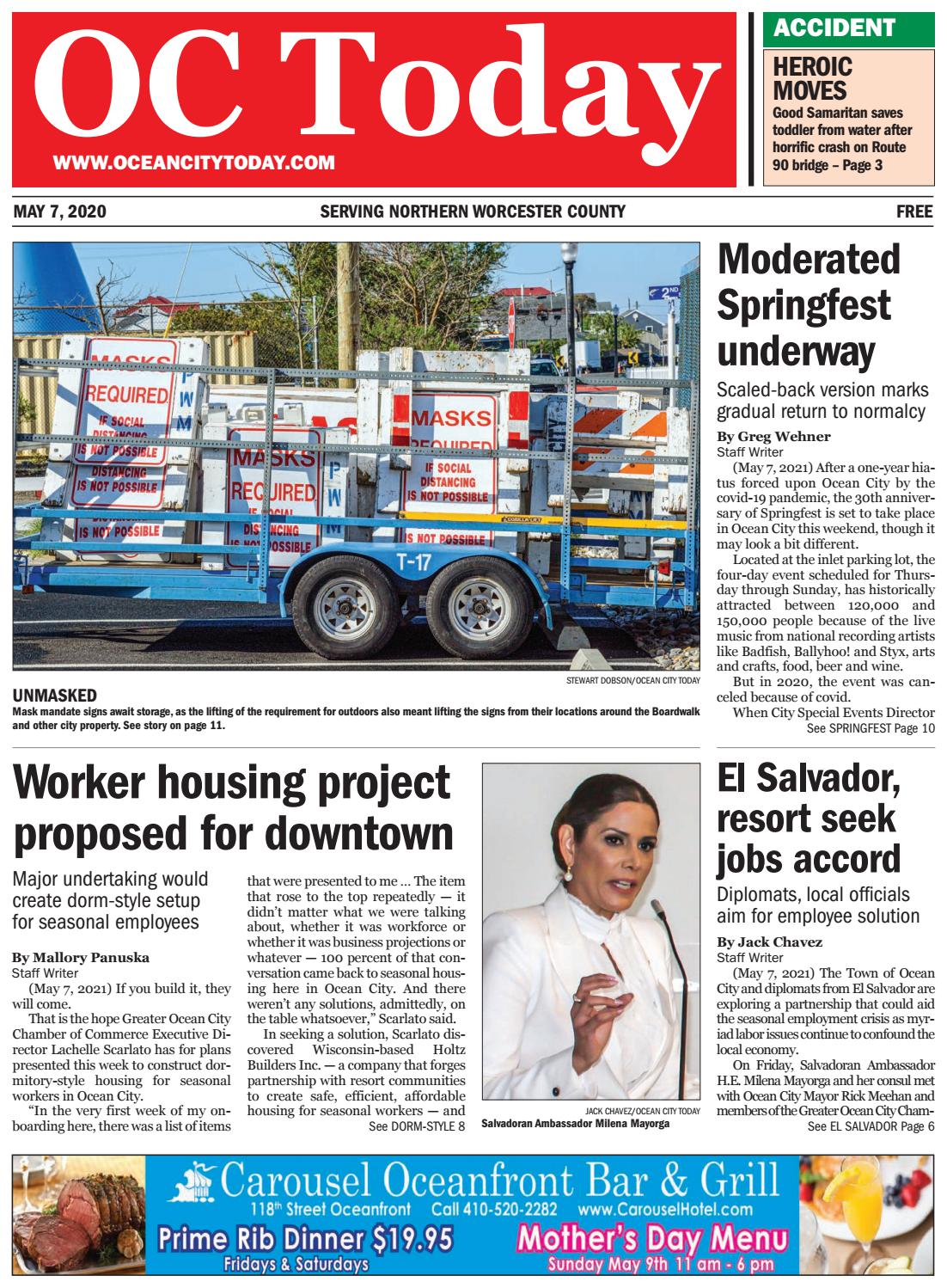 5/7/2021 Ocean City Today by OC Today-Dispatch - Issuu