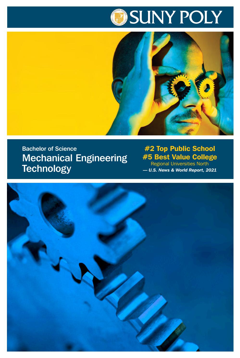 BS Mechanical Engineering Technology by SUNY Polytechnic Institute - Issuu