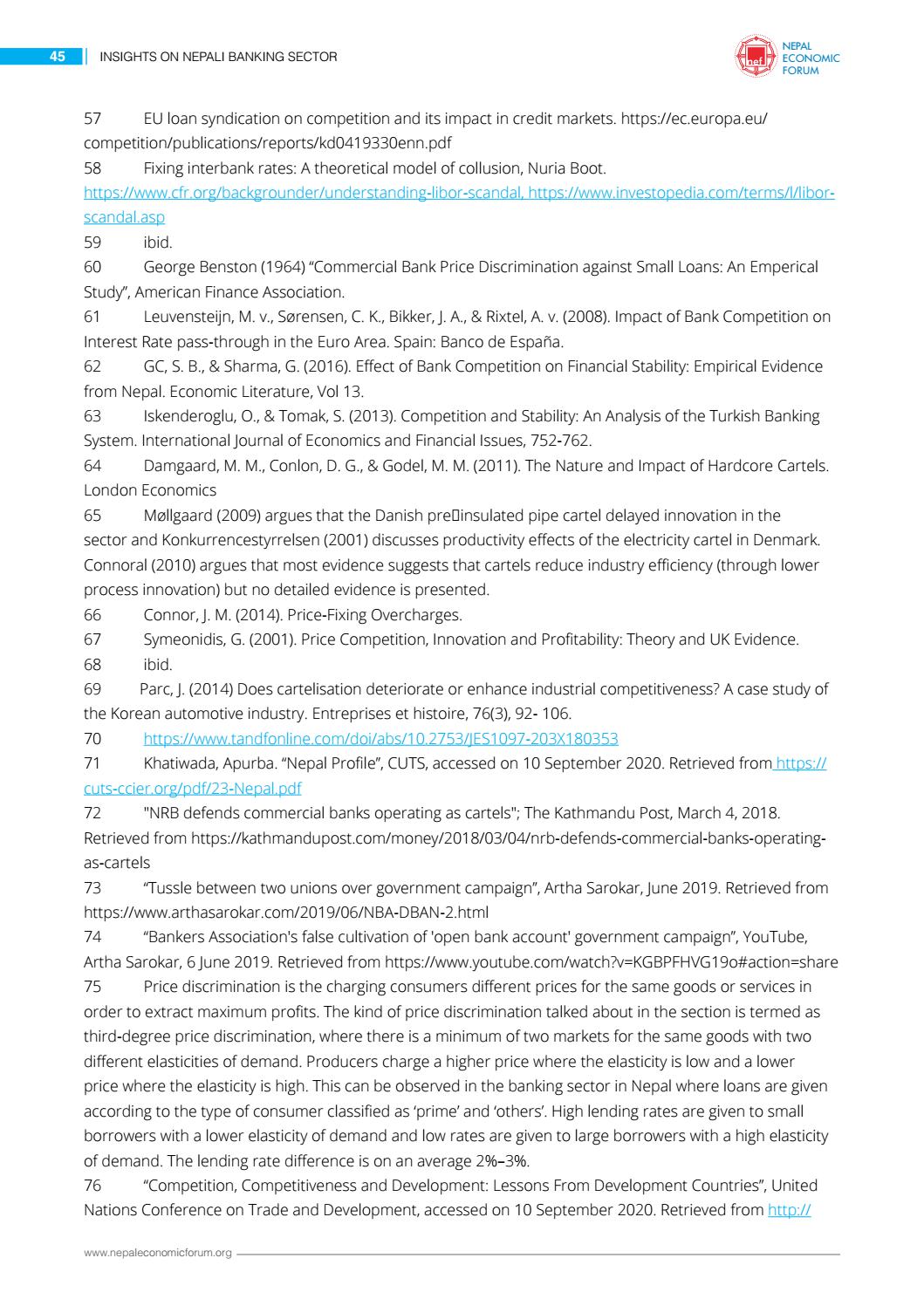 INSIGHTS ON NEPALI BANKING SECTOR by Nepal Economic Forum - Issuu