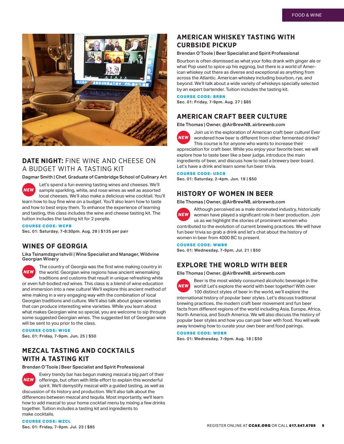 CCAE Summer 2021 Catalog by Cambridge Center for Adult Education - Issuu