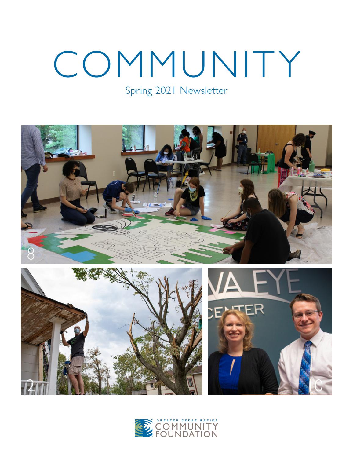 Spring Newsletter 2021 by Greater Cedar Rapids Community Foundation - Issuu