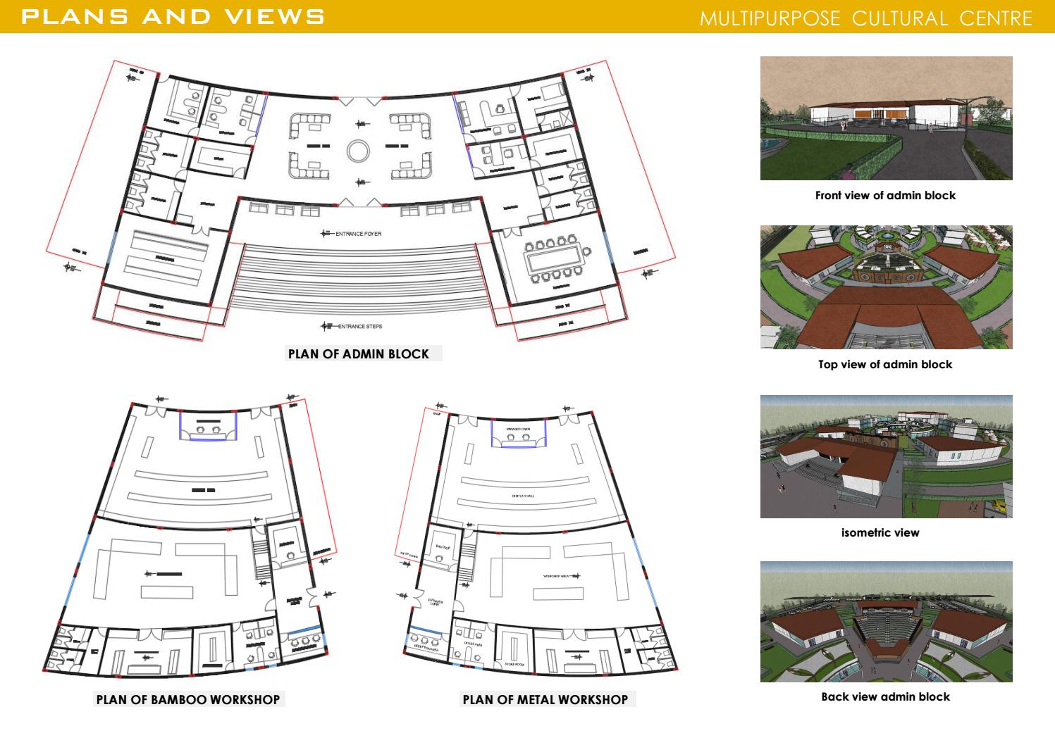 Architectural thesis on multipurpose cultural center by Prajwal Soni ...