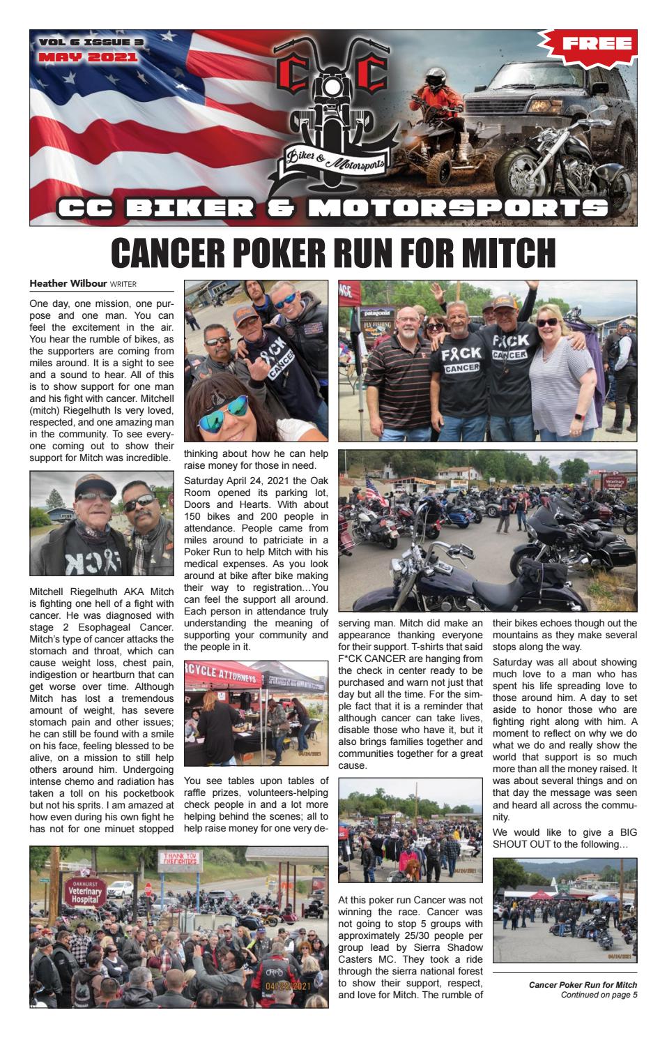 May 2021 by CC Biker and Motorsports Newspaper - Issuu