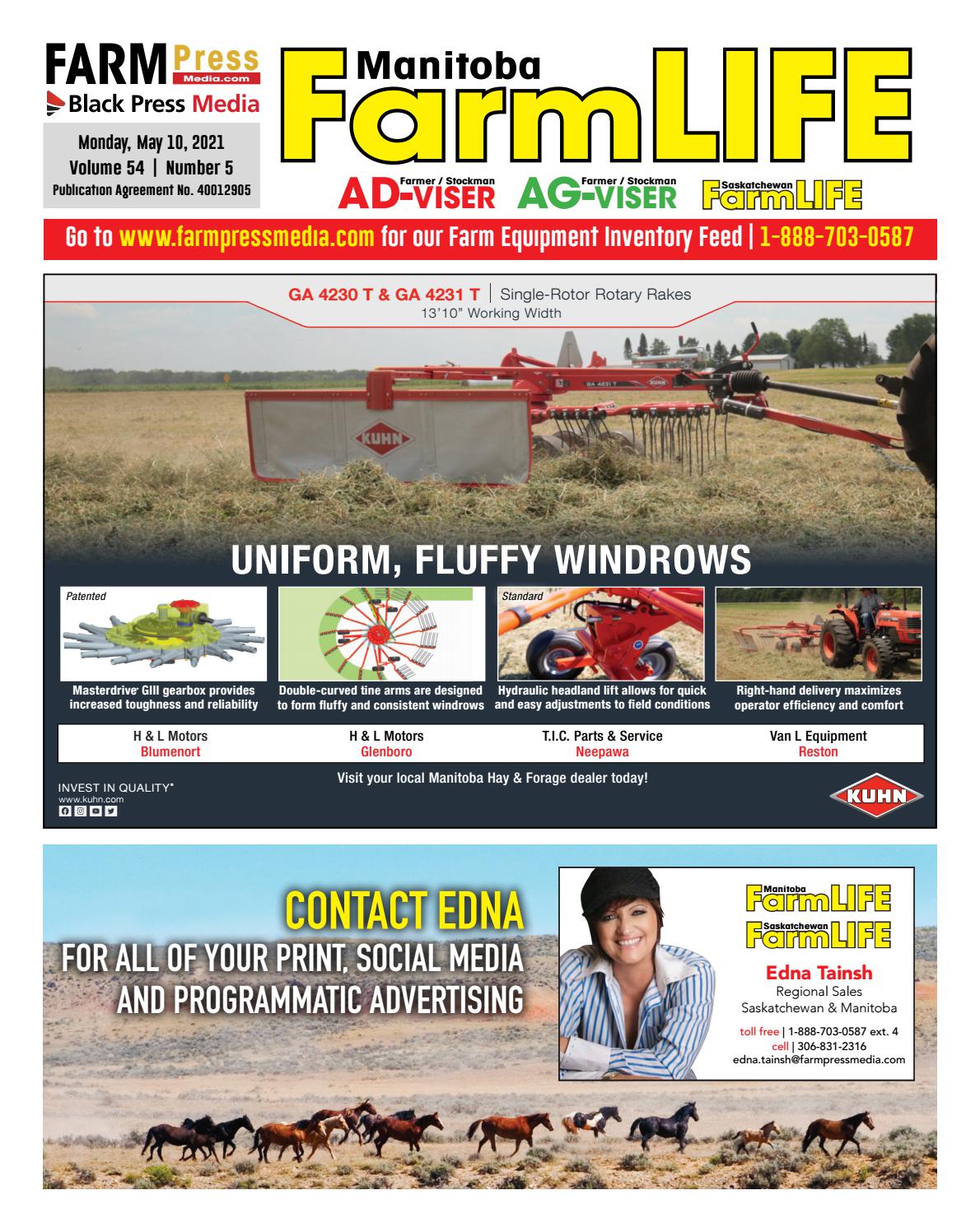 Manitoba Farm Life, May 10, 2021 by Black Press Media Group - Issuu