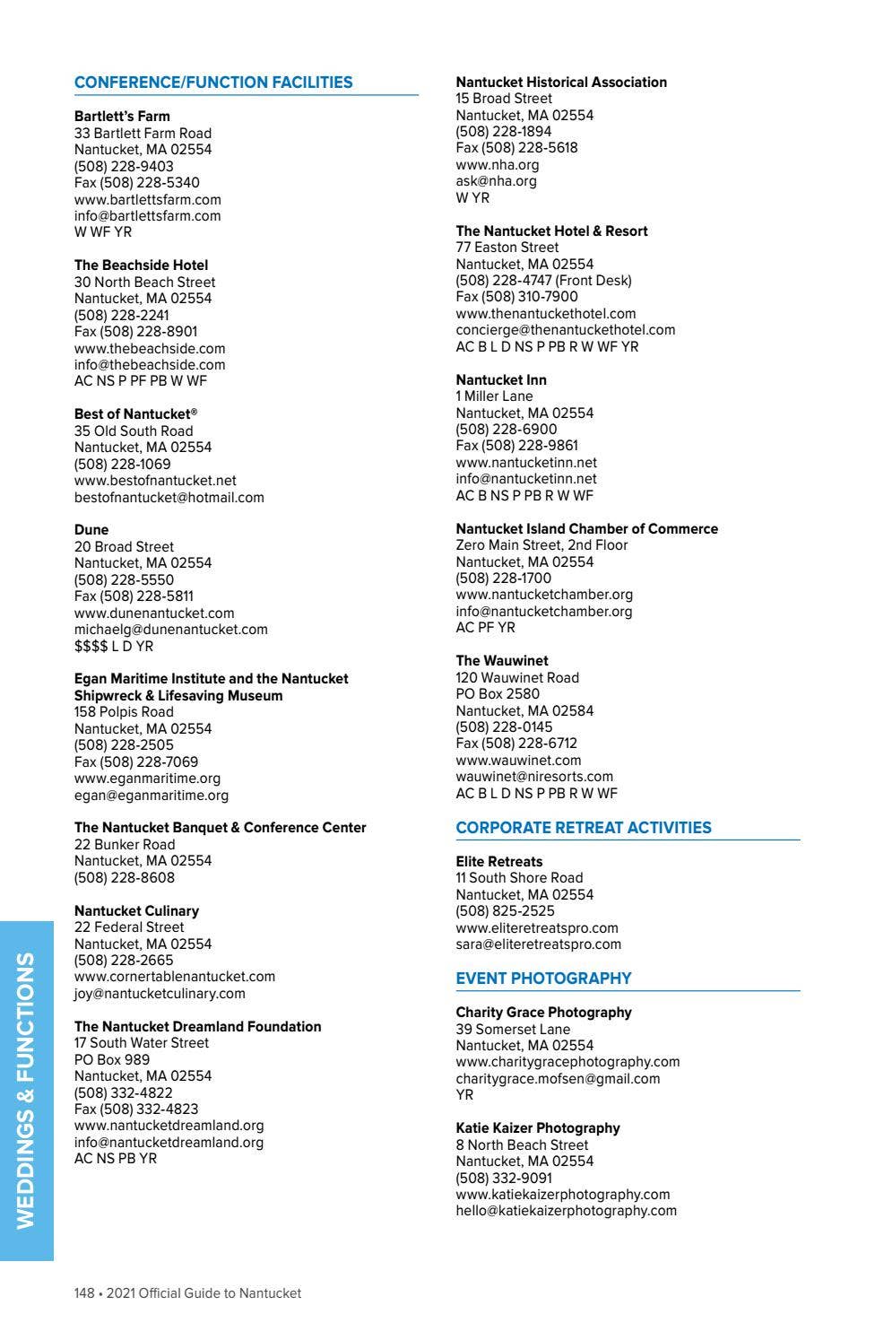 2021-22 Nantucket Official Guidebook by ACKChamber - Issuu