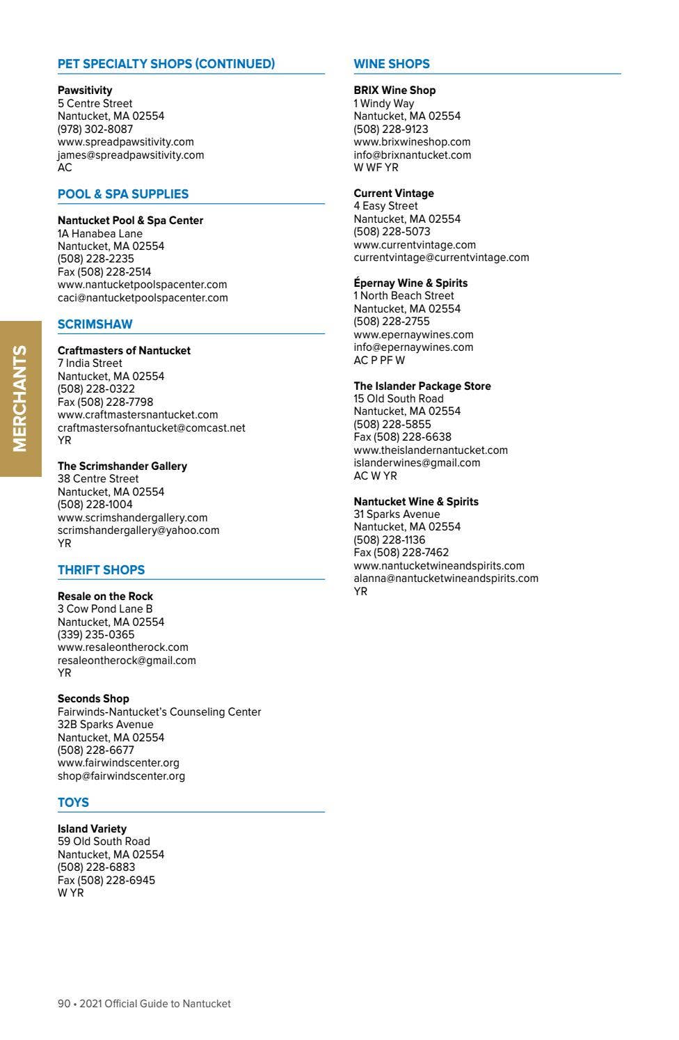 2021-22 Nantucket Official Guidebook by ACKChamber - Issuu