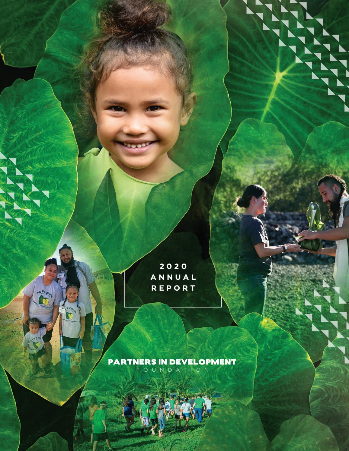Annual Report 2020 by Partners In Development Foundation - Issuu