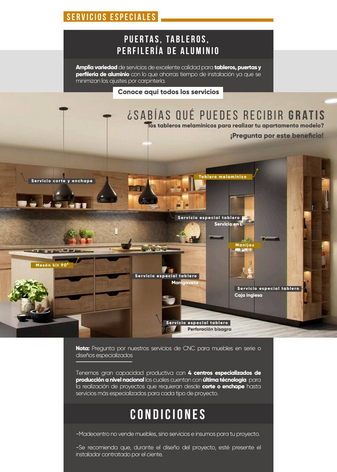 Brochure Madecentro Servicios y productos disponibles para Obras-2020 by Madecentro Colombia - Issuu