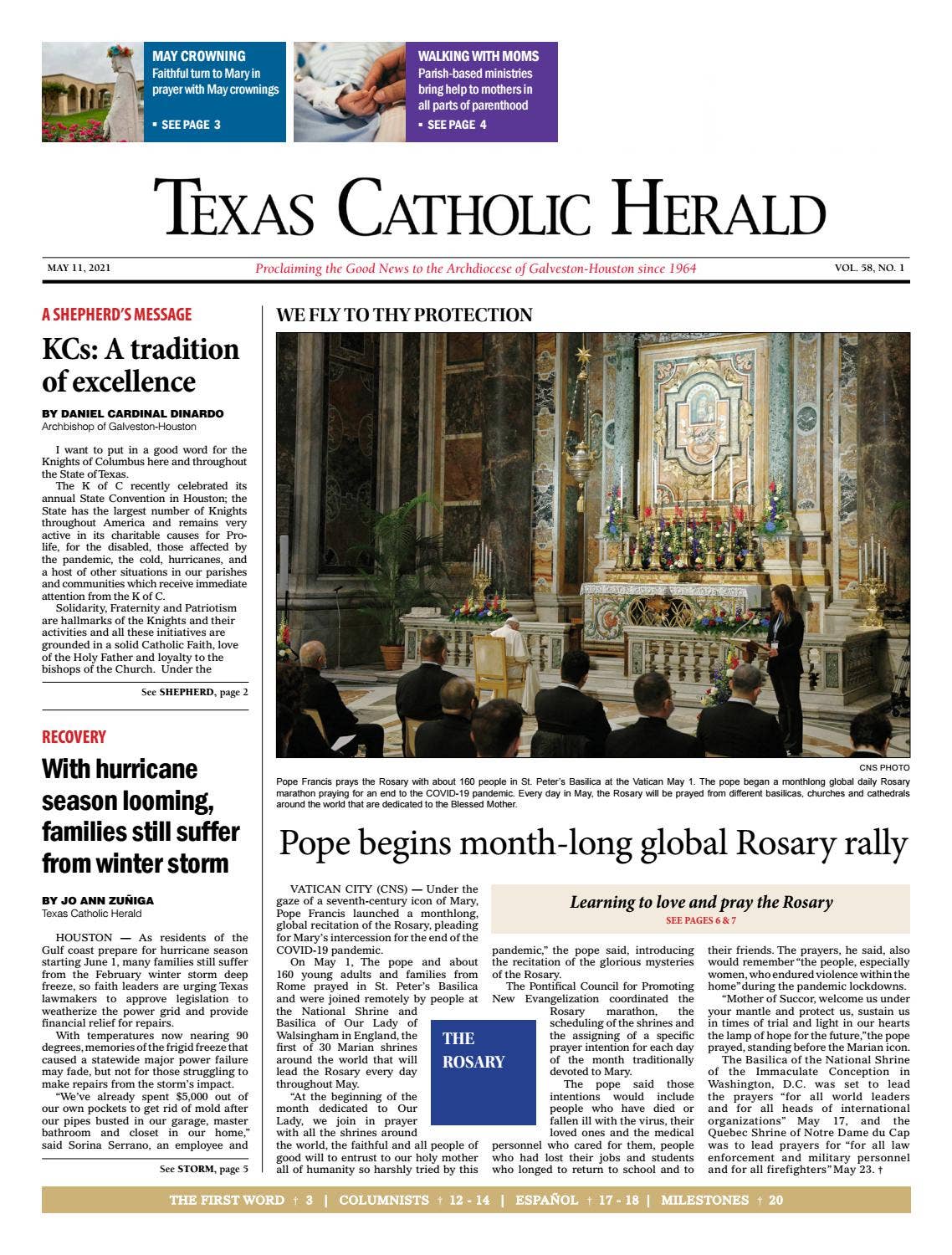 Texas Catholic Herald - May 11, 2021 by Texas Catholic Herald - Issuu