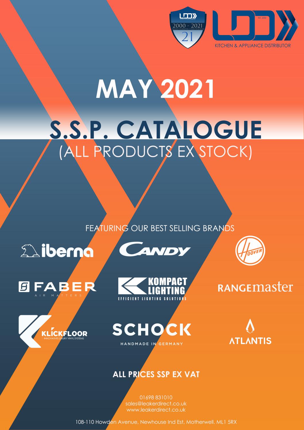 LDD Ltd - May 2021 S.S.P. Catalogue by LeakerDirectDistributionLtd - Issuu