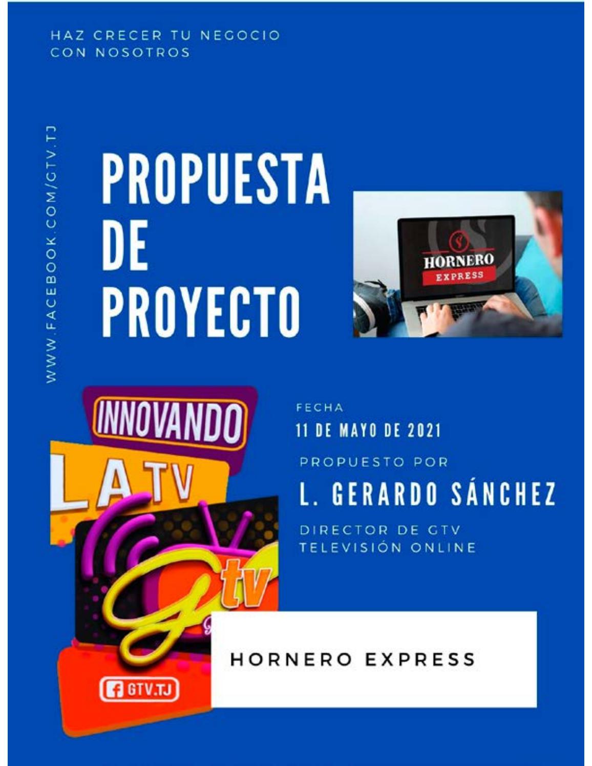 Propuesta HORNERO EXPRESS by gestudios Fotografía y Diseño - Issuu