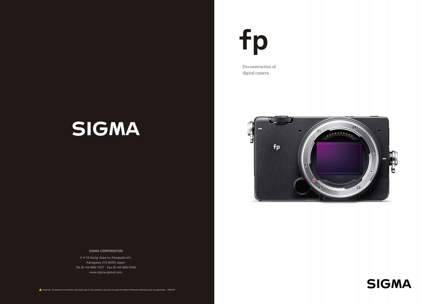 Sigma FP catalogo by Sophia Loren - Issuu