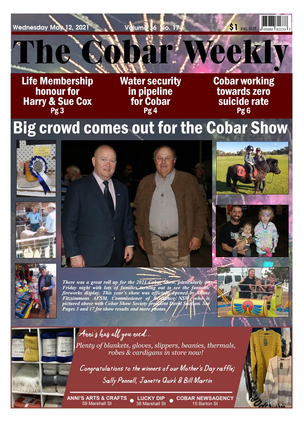 12 05 2021 by The Cobar Weekly - Issuu