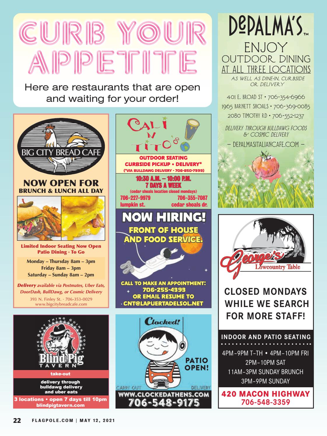 Curb Your Appetite 05-12-21 by Flagpole Magazine - Issuu