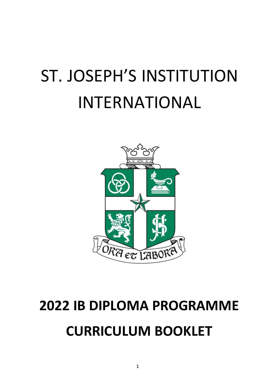 2022 IB CURRICULUM By SJI International Issuu
