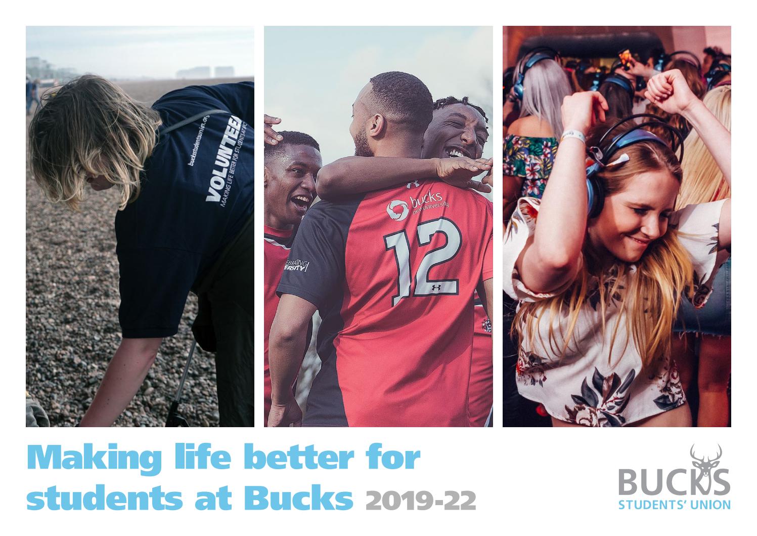 Bucks Students' Union Strategic Plan 2019-22 by Bucks Students' Union ...