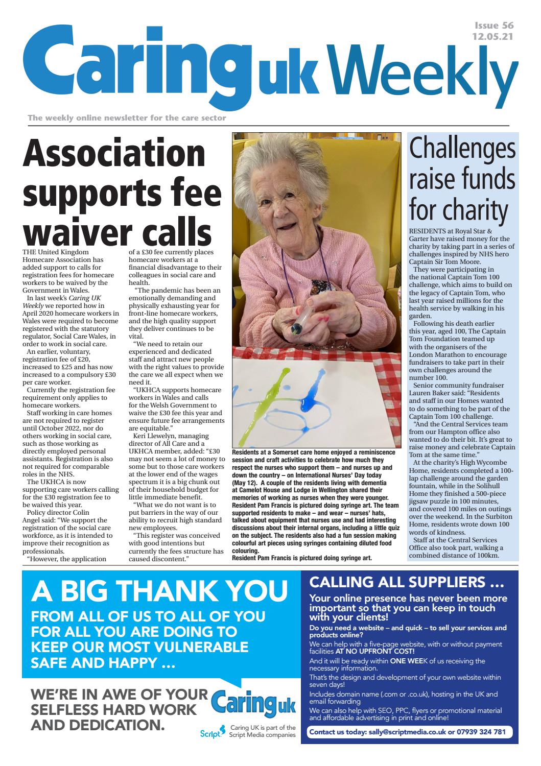 Caring UK Weekly - Issue 56 by Script Media - Issuu