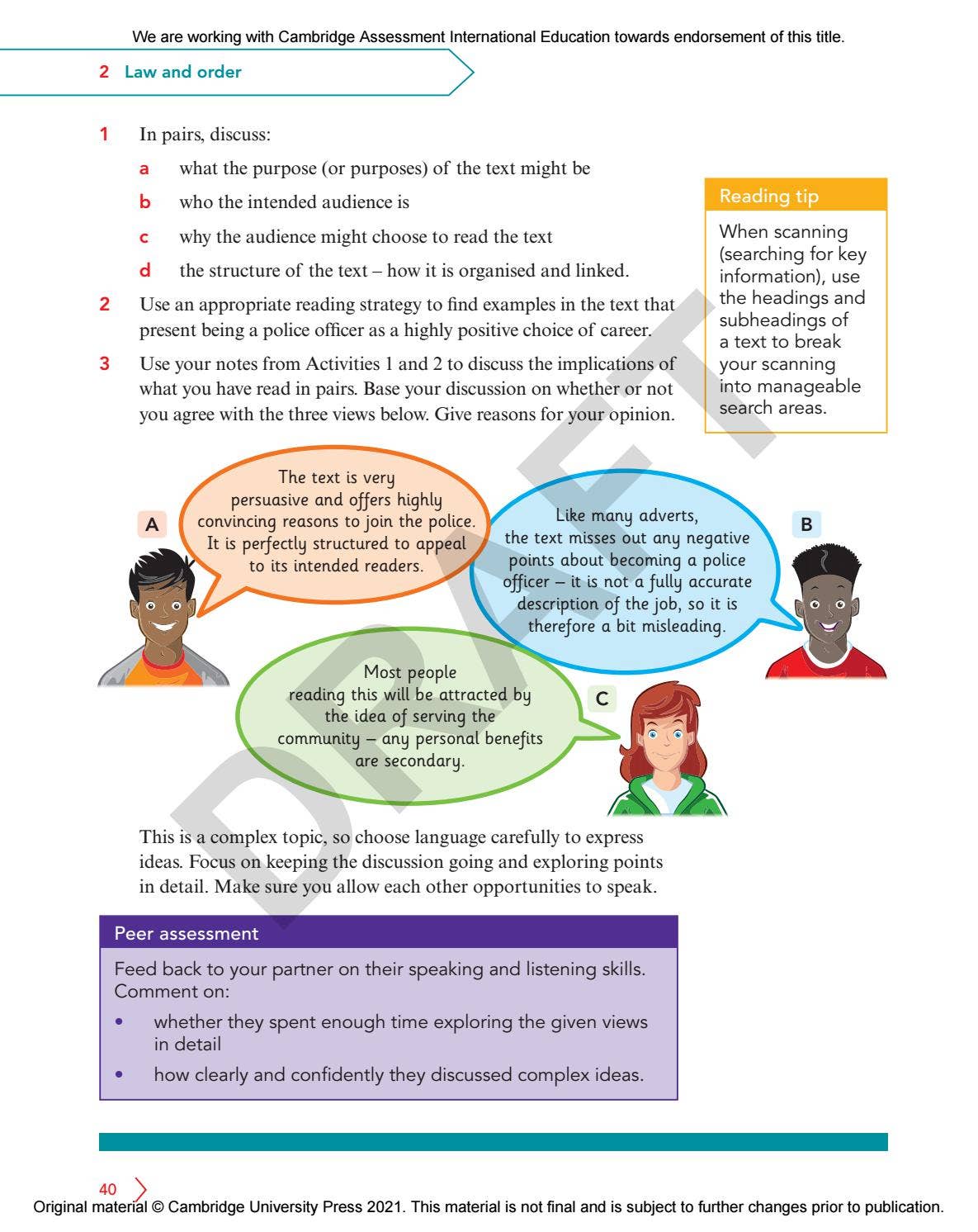 Cambridge Lower Secondary English Learner's Book 9 with Digital Access ...