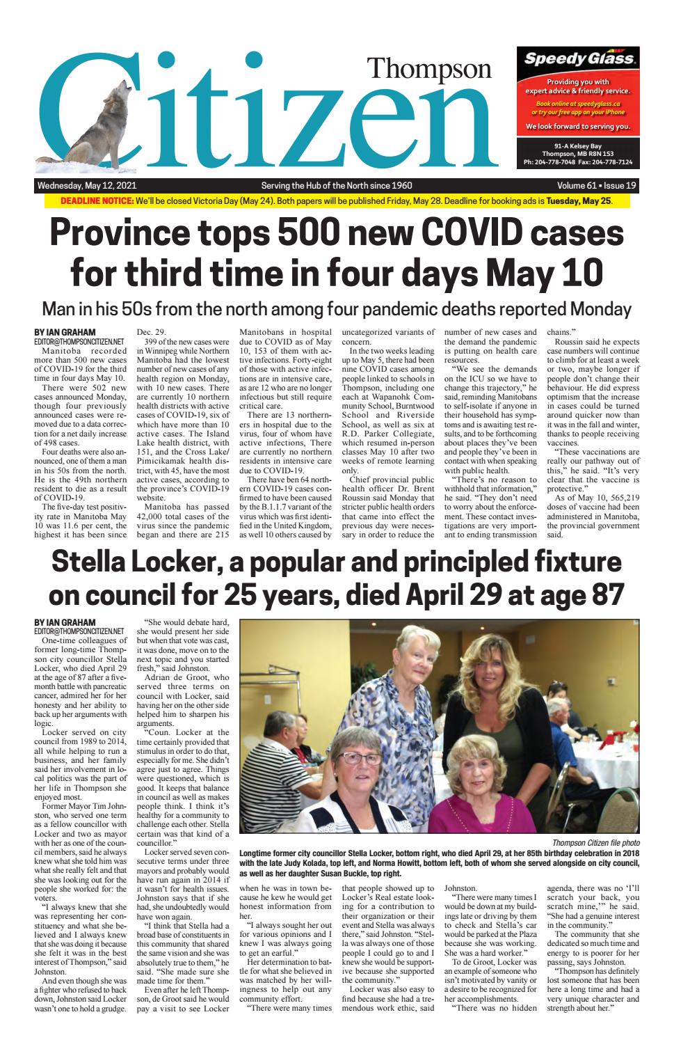 May 12 2021 by Thompson Citizen - Issuu