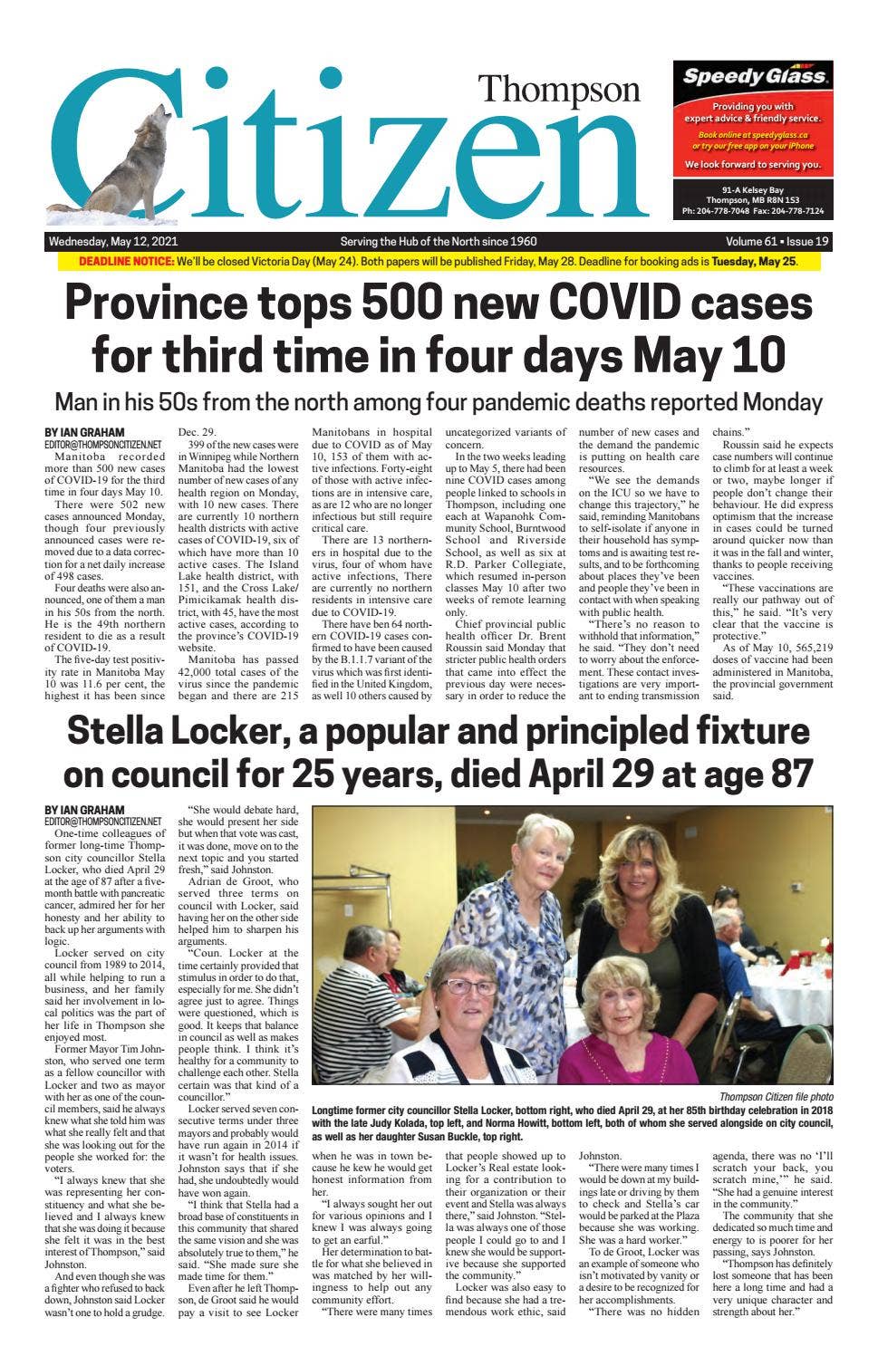 May 12 2021 by Thompson Citizen - Issuu